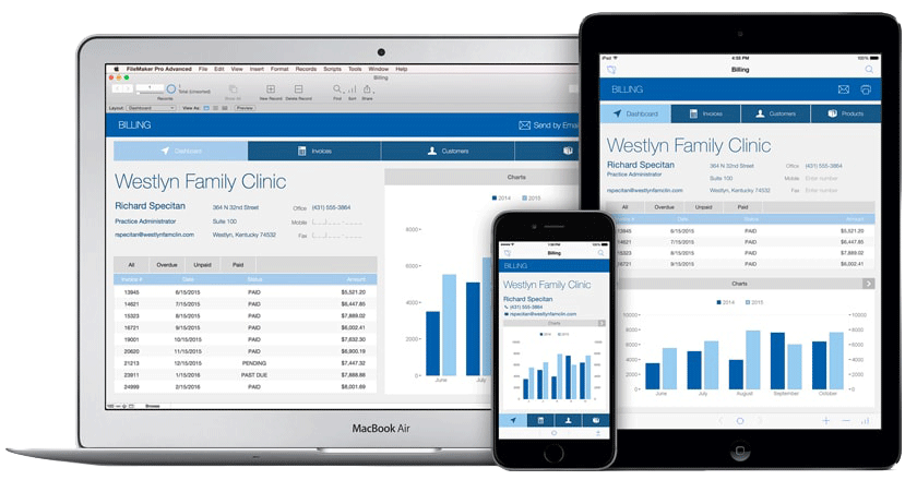 Business and Accounts Software: FileMaker Solutions Mobile Apps